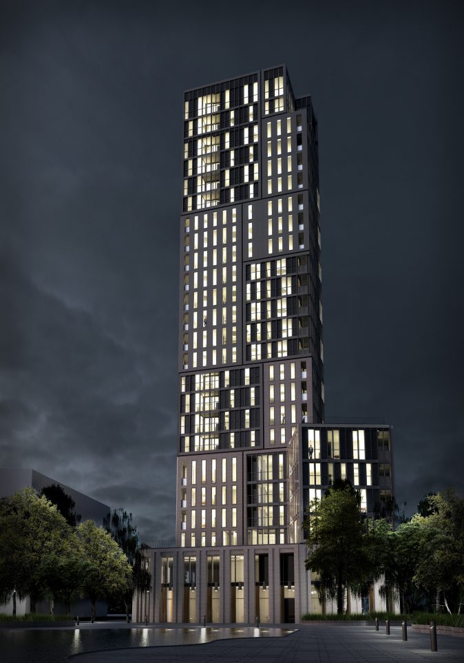 Njals Tårn af entasis forener københavnsk intimitet med 86 meters højde